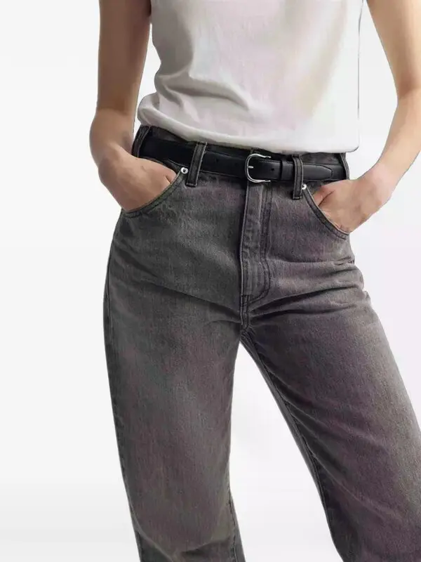 NILI LOTAN Amelia Buckle-fastening Leather Belt