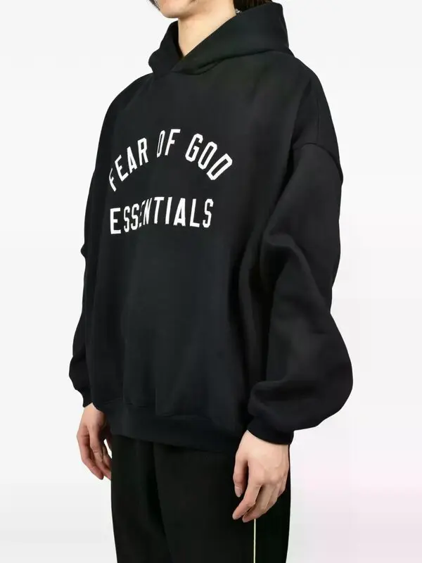ESSENTIALS Logo-print Hoodie