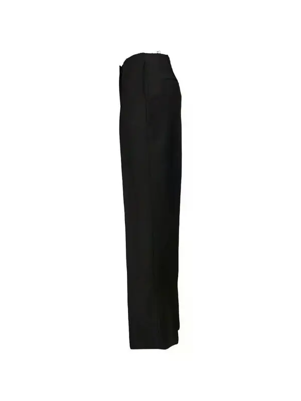 ENTIRE STUDIOS Wool Trousers With Pintuck Detailing