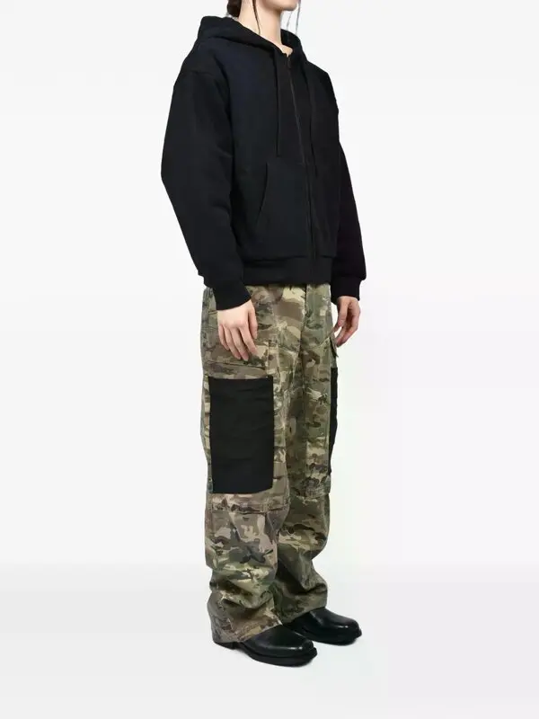 Matthew Williamson Double-layer Zip-up Hoodie