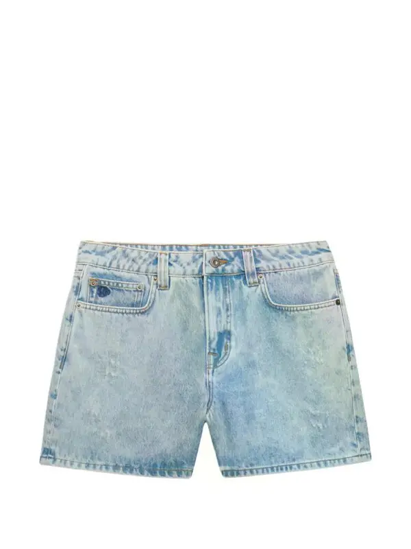Superdry Distressed Denim Mini Shorts