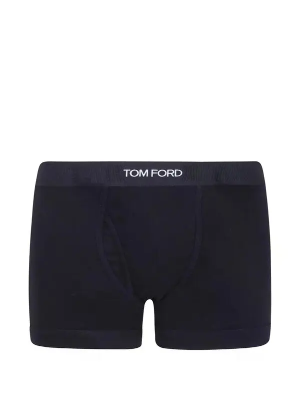 TOM FORD Logo-waistband Cotton Boxers