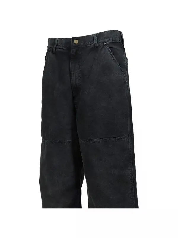N.HOOLYWOOD Bleached Knee-patch Trousers