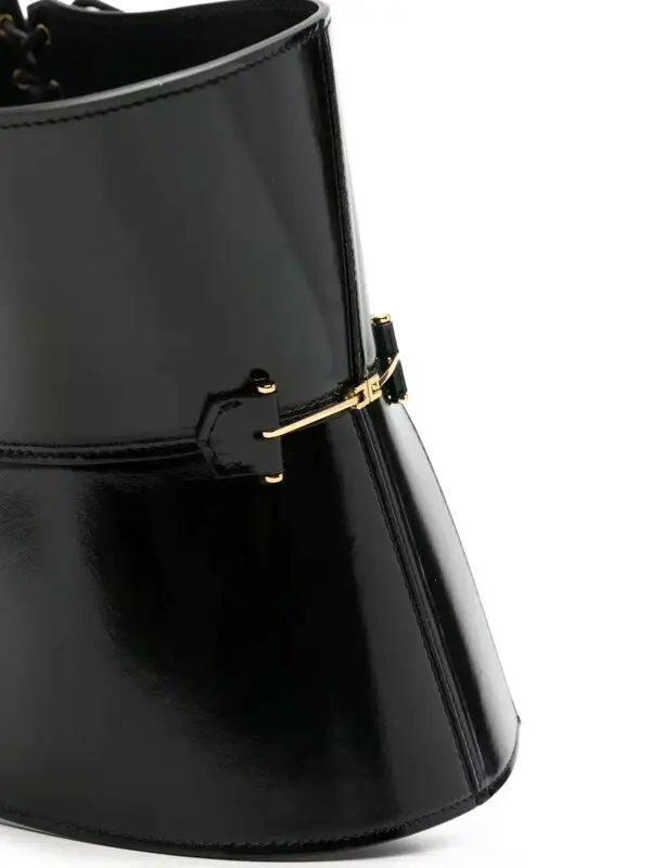 Elisabetta Franchi Logo-plaque Belt