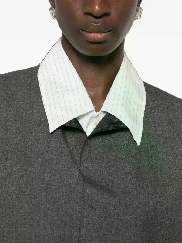 SONIA CARRASCO Sleeveless Concealed-fastening Blouse