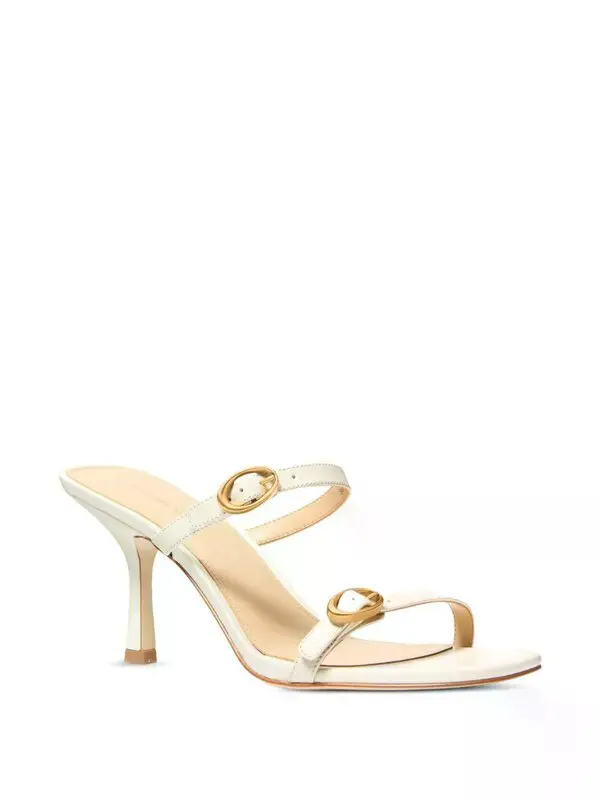 Michael Kors Kya Buckle-detail Sandals - White