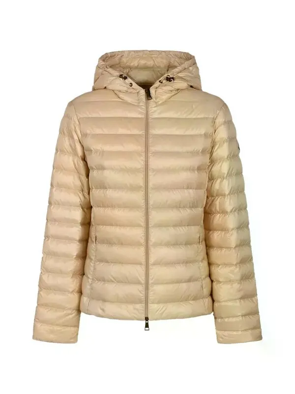 Moncler Hooded Padded Jacket - Neutrals