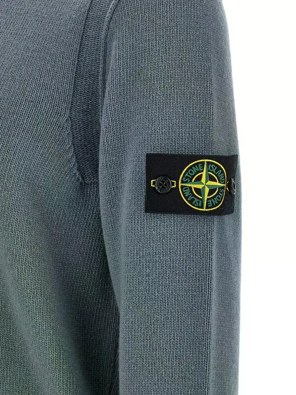 Stone Island Compass-badge Crew-neck Sweater