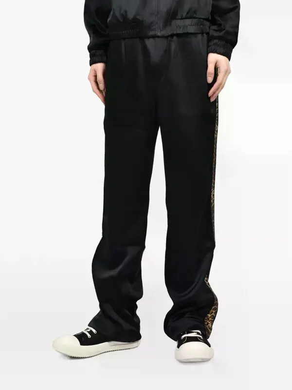 ERNEST W. BAKER Leopard-stripe Track Pants