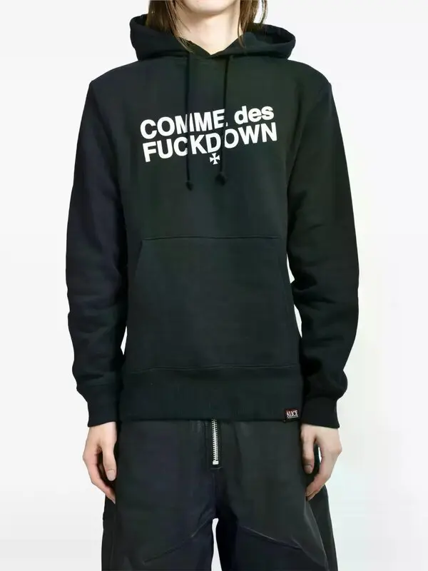 SSUR X Alice Hollywood Slogan-print Hoodie