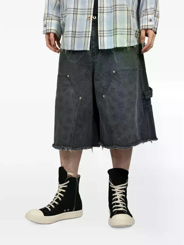JUN/NAKAYAMA Paisley Carpenter Shorts