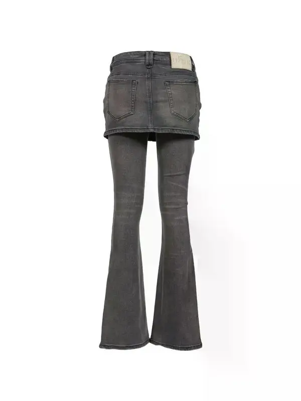 NΦ DRESS Layered Flared Jeans