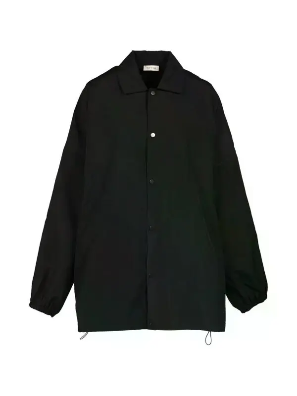 Fear Of God Oversized Logo-patch Windbreaker
