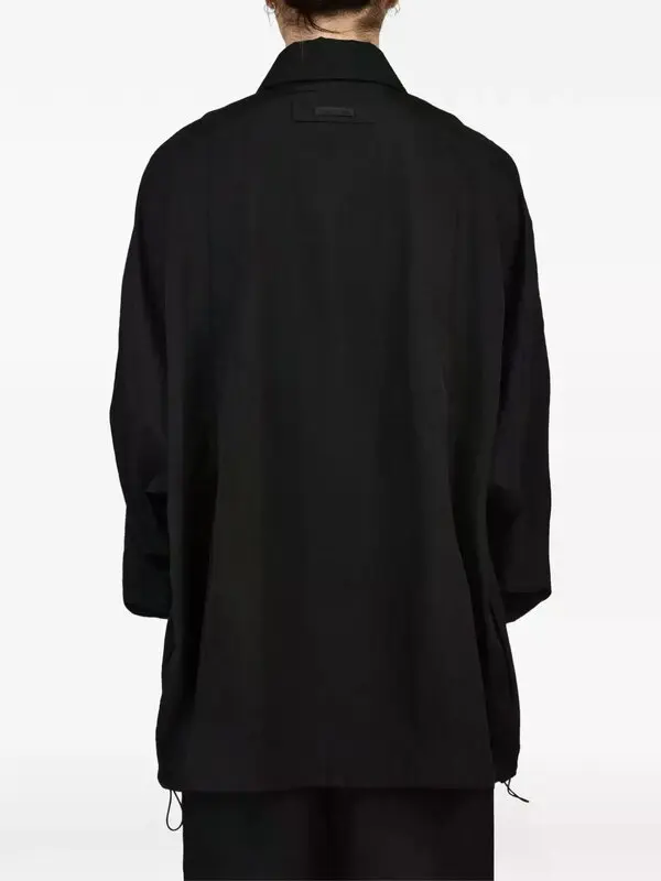 Fear Of God Oversized Logo-patch Windbreaker