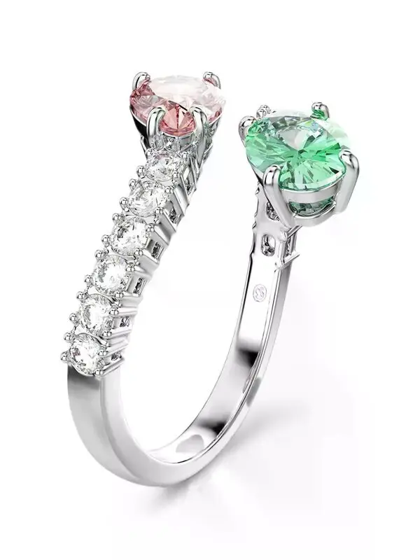 SWAROVSKI X Ariana Grande Crystal-embellished Open Rings