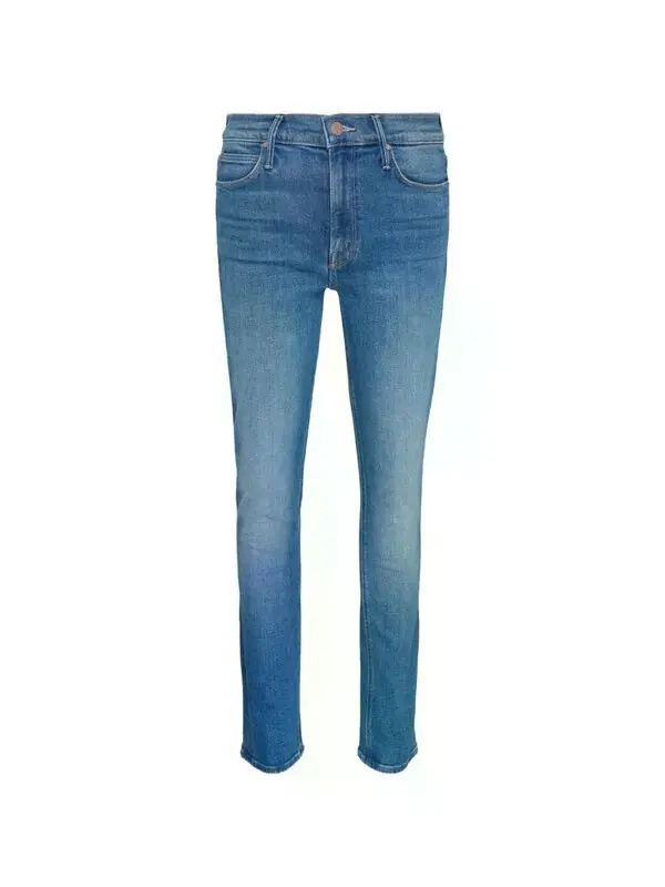 MOTHER Dazzler Mid-rise Jeans - Blue