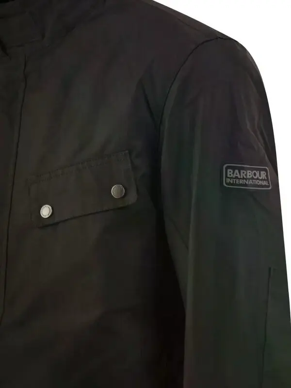 BARBOUR INTERNATIONAL Tourer Duke Waxed Military-style Jacket