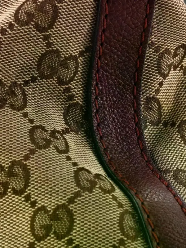Gucci Marrakech Gg Canvas Medium Hobo Bag