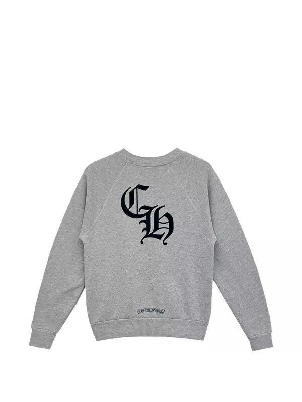 Chrome Hearts Logo-print Raglan-sleeve Sweater