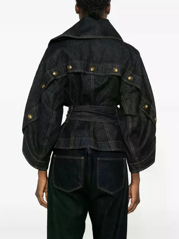 Zimmermann Valiant Buttoned Denim Jacket