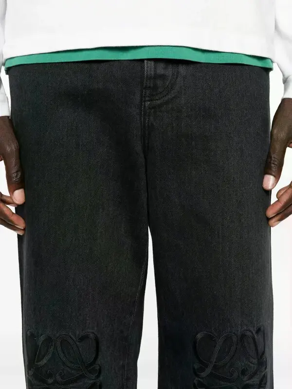 Loewe Anagram Loose-fit Jeans