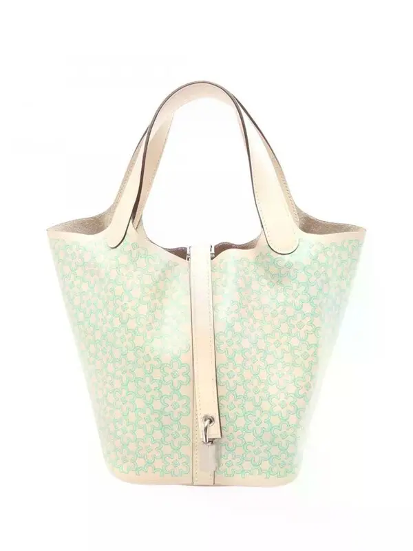 Hermès Swift Lucky Daisy Picotin Lock Handbag