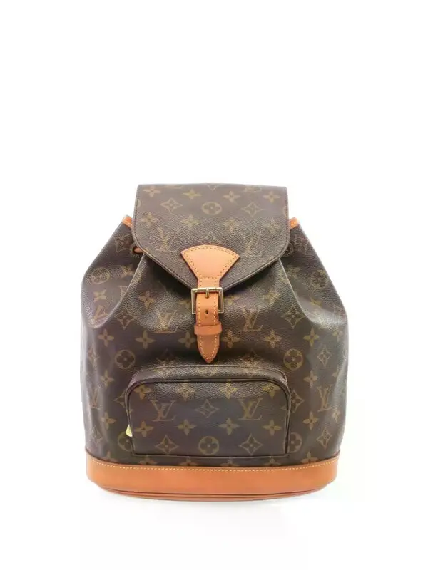LOUIS VUITTON Monogram Canvas Montsouris Backpack - Brown
