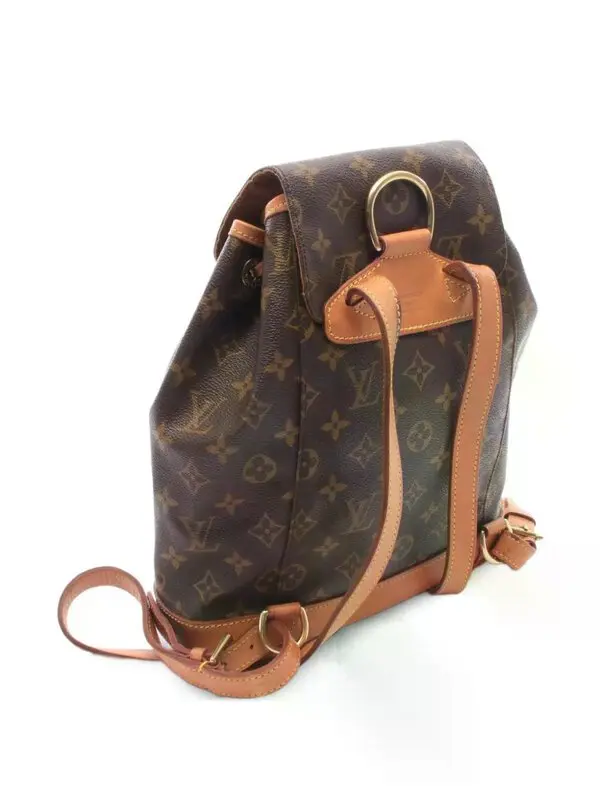 LOUIS VUITTON Monogram Canvas Montsouris Backpack - Brown