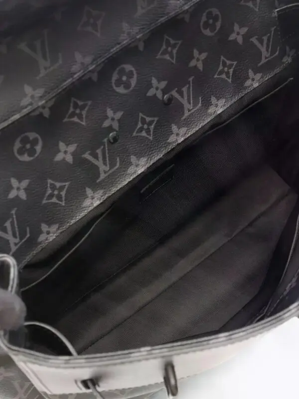 LOUIS VUITTON Steamer Monogram Eclipse Tote Bag