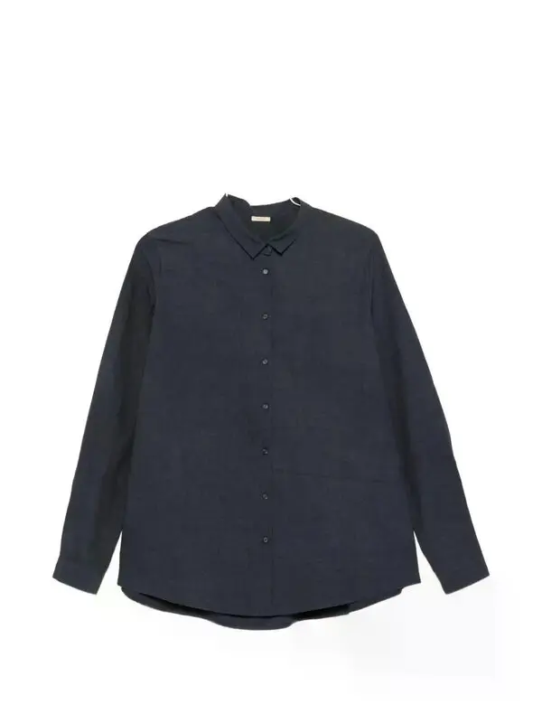 Apuntob Long-sleeve Slub Texture Shirt