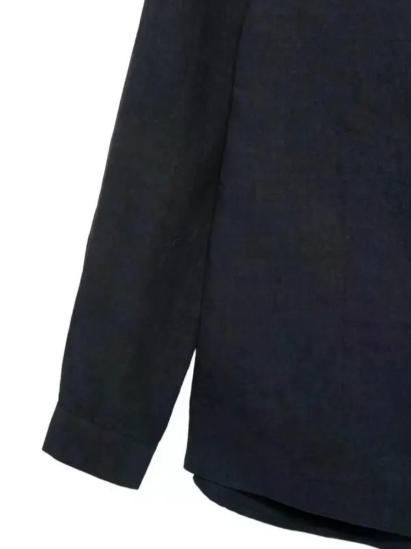 Apuntob Long-sleeve Slub Texture Shirt