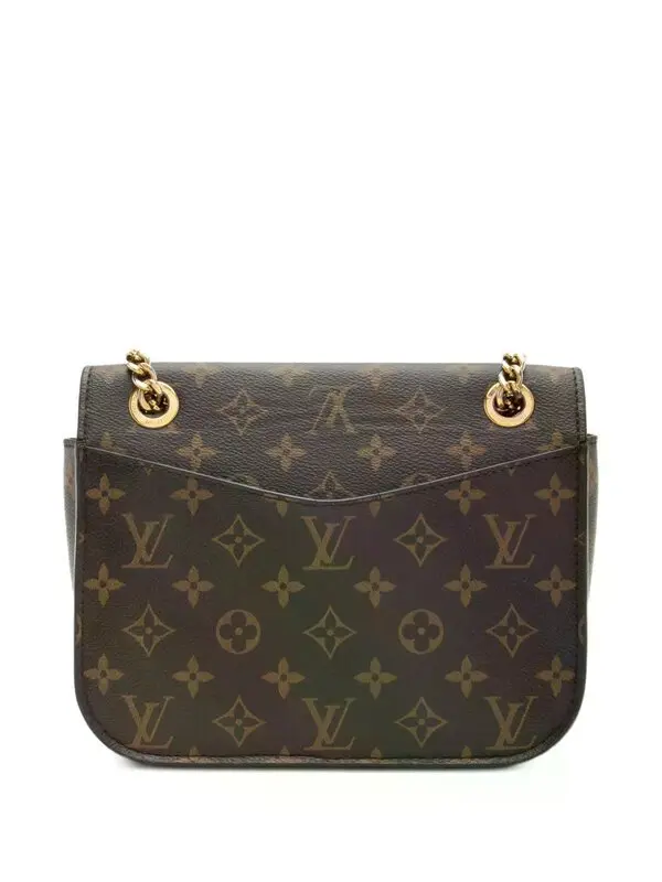 LOUIS VUITTON Monogram Passy Shoulder Bag - Brown