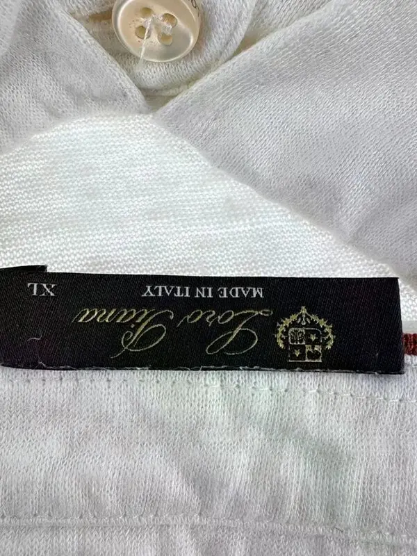 Loro Piana Linen Polo Shirt