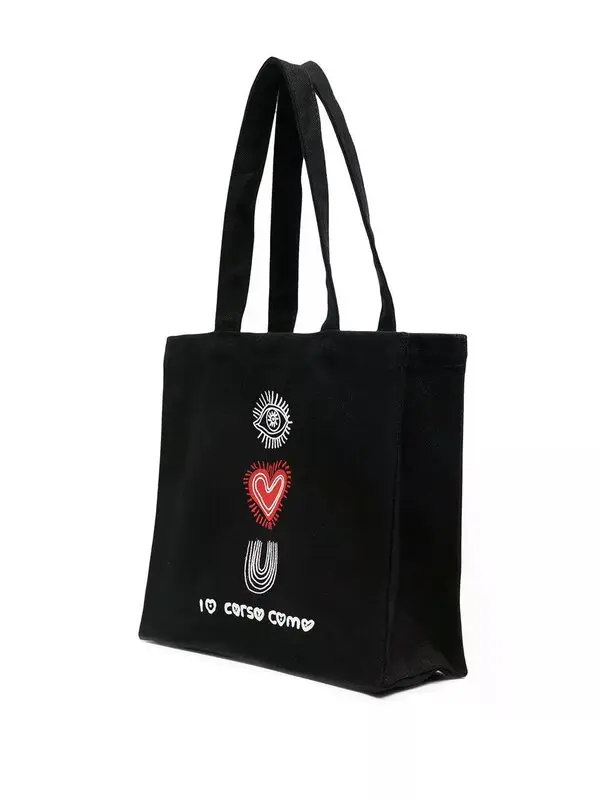 10 CORSO COMO I Love You Print Tote Bag