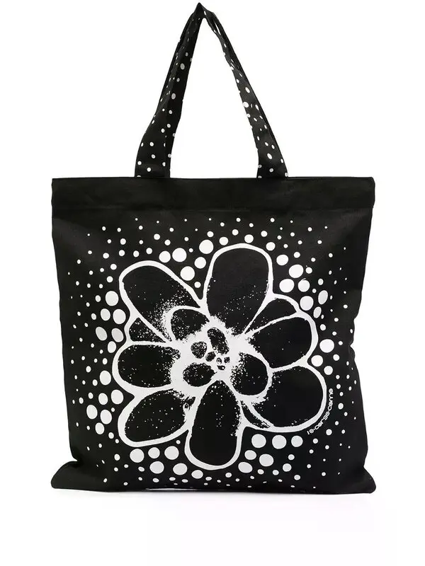 10 CORSO COMO Floral Polka-dot Print Tote Bag