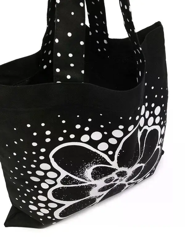 10 CORSO COMO Floral Polka-dot Print Tote Bag