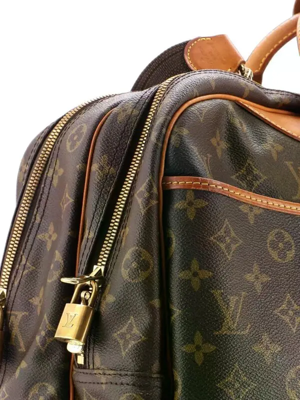 LOUIS VUITTON Monogram Canvas Alize 24 Heures Travel Bag