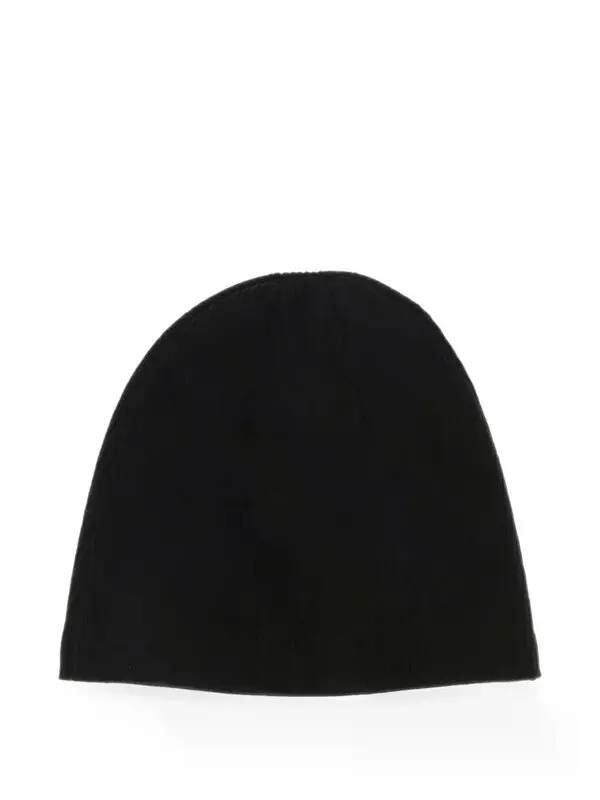 JUN/NAKAYAMA Logo-patch Ribbed Beanie Hat