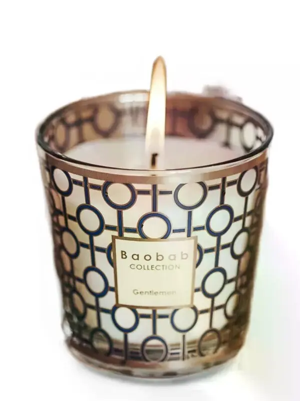 BAOBAB COLLECTION Gentlemen Silk-screened Candle