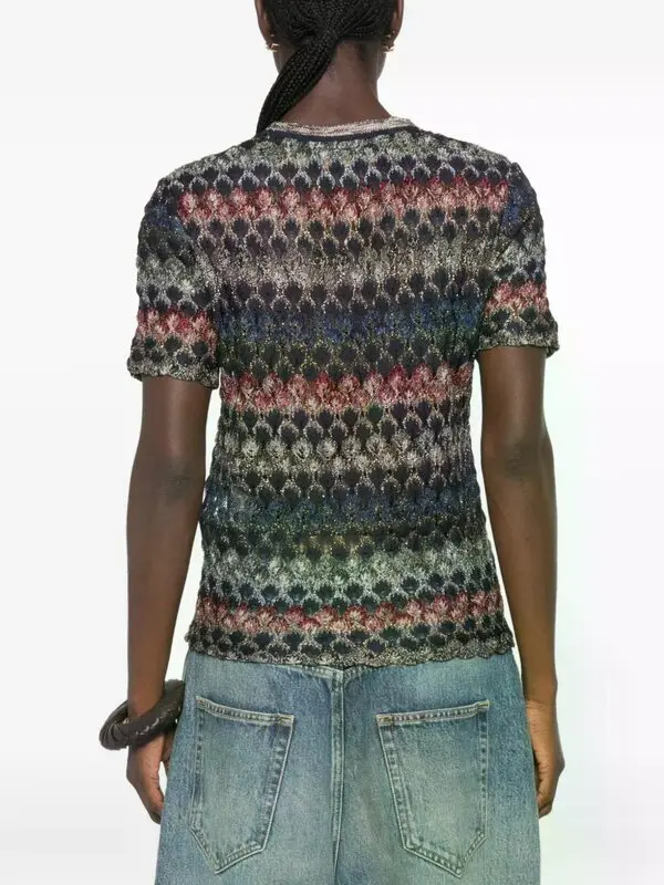 Missoni Chevron-knit T-shirt