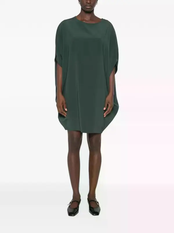 GIANLUCA CAPANNOLO Iris Batwing-sleeve Boat-neck Midi Dress