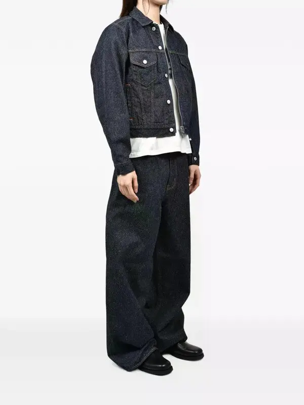 MASU Zip-up Denim Jacket