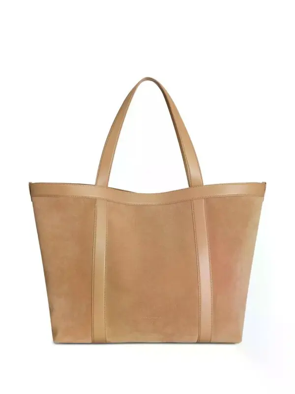 Dolce & Gabbana 3.5 Shopping Bag In Split Calfskin - Neutrals