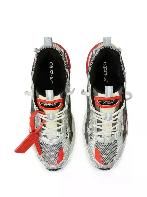 Off-White Panelled Lace-up Sneakers