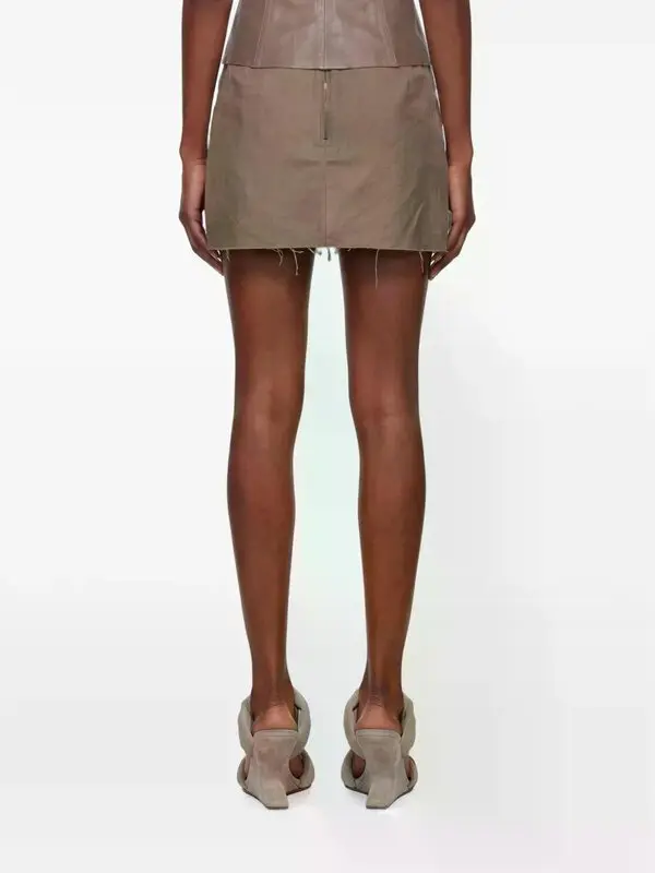 Rick Owens Fog Mini Skirt