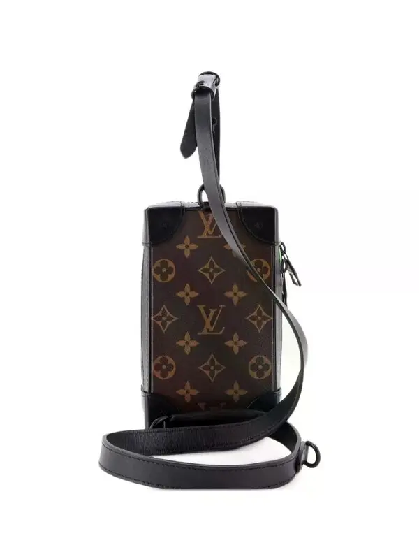 LOUIS VUITTON Soft Trunk Phone Box Crossbody Bag - Black
