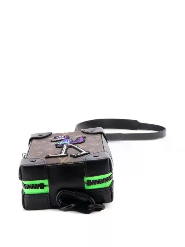 LOUIS VUITTON Soft Trunk Phone Box Crossbody Bag - Black
