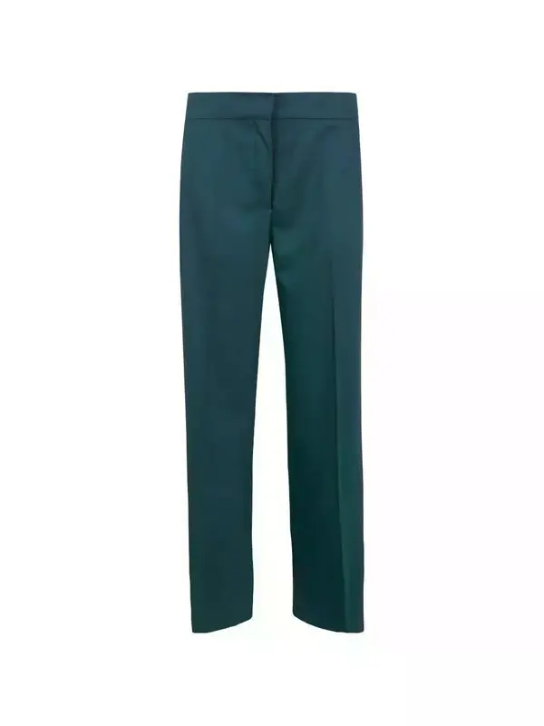 GIANLUCA CAPANNOLO Pressed-crease Straight-leg Trousers