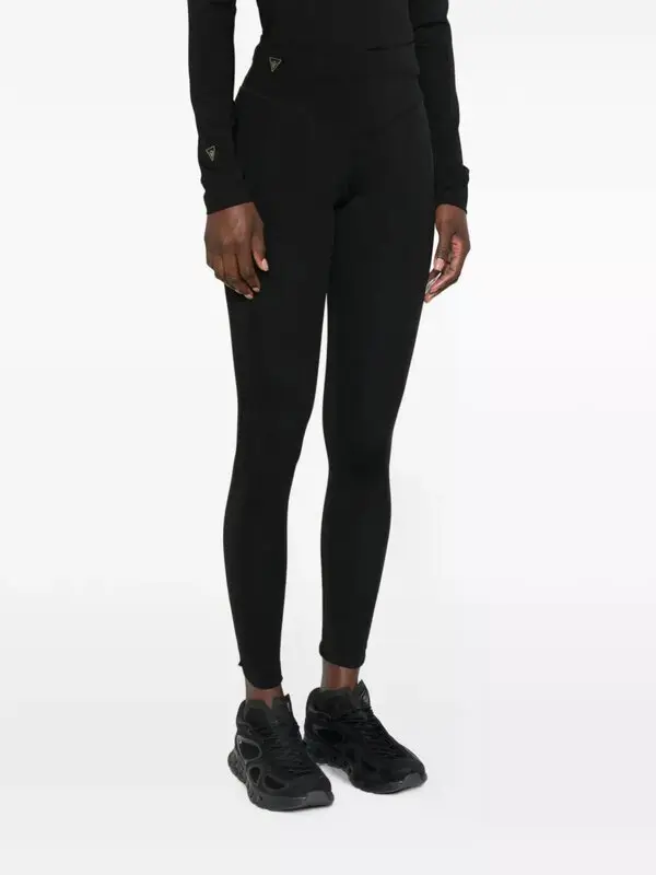 MACRON Logo-patch Performance Leggings
