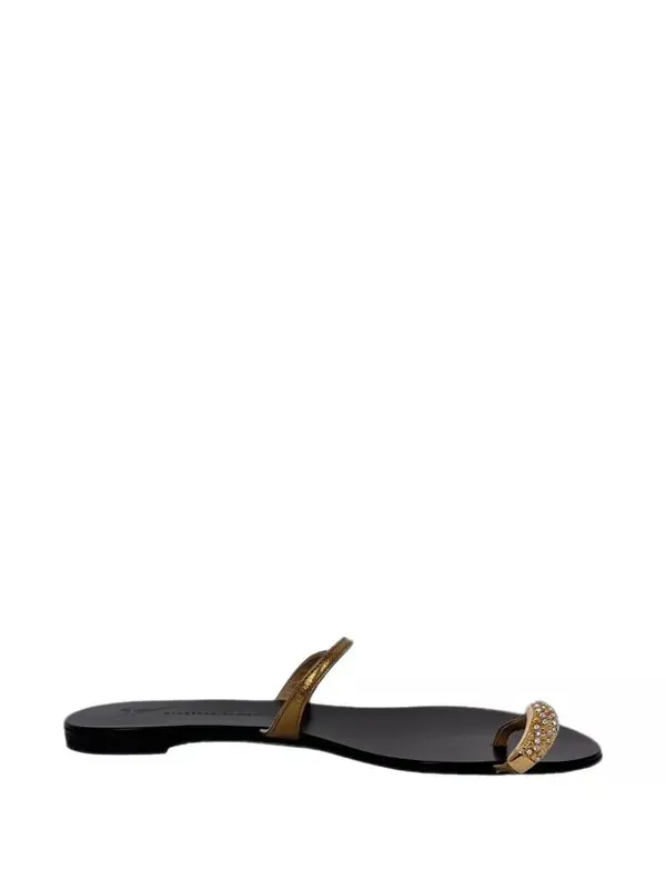 GIUSEPPE ZANOTTI Ring Sandals - Black